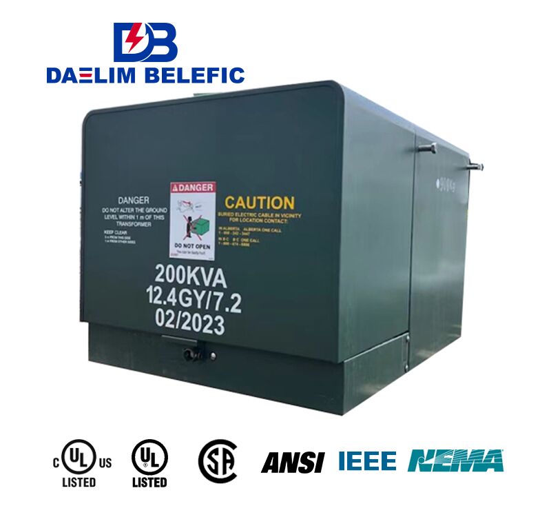 Transformador Monofasico Pedestal - Daelim Transformer
